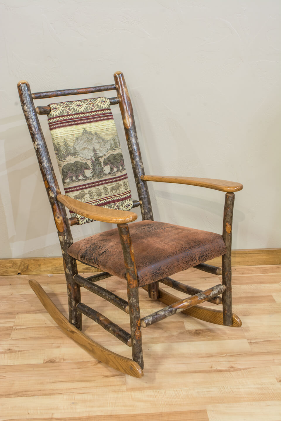 Hickory Med. Back Rocker | Schrock's Country Store